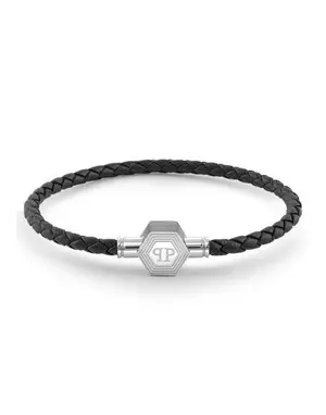 Philipp Plein Bracelet Plein Enigma - Black/silver