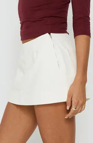 Princess Polly Stefenie Low Rise Denim Skort