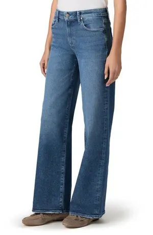 Paige Tatum High Waist Wide Leg Jeans