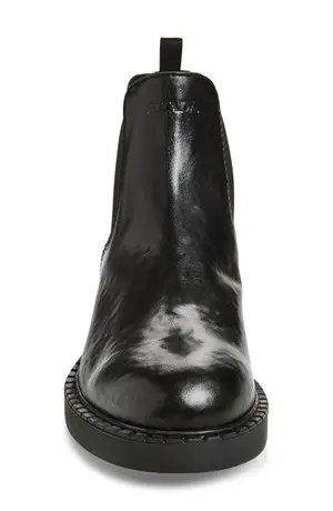 Prada Chocolate Leather Chelsea Boot