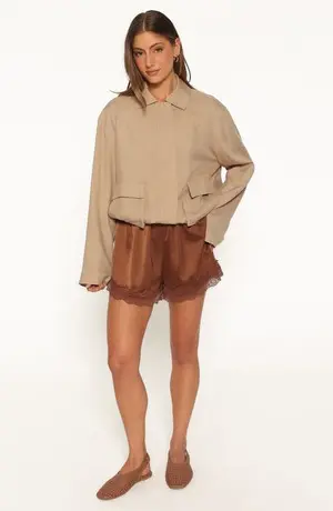 PETAL & PUP Julie Bubble Hem Jacket