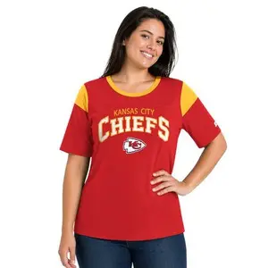STARTER Kansas City Chiefs Linebacker Slub T-shirt - Red