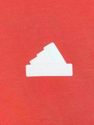 Adidas Logo-detail Hoodie - Red