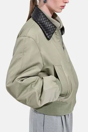 Bottega Veneta Satin Nylon Blouson - Multicolor