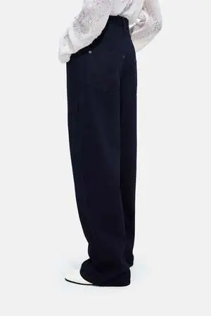 Bottega Veneta Black Blue Rinsed Denim