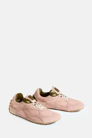 Bottega Veneta Orbit Sneakers Soft Suede/nylon/nappa