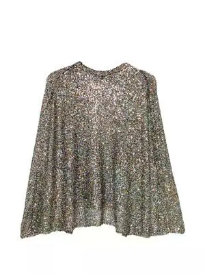 Alberta Ferretti Sequin-embellished Blouse
