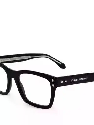 Isabel Marant Rectangle-frame Glasses - Black