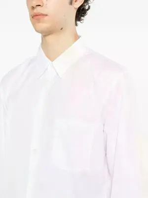 Comme Des Garçons Chest-pocket Long-sleeve Shirt