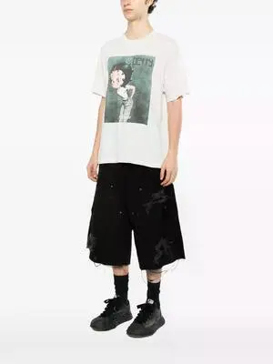 KAMIYA Betty Boop Graphic-print T-shirt - Neutrals