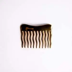 Deborah Pagani Marrow Hair Comb - Silver