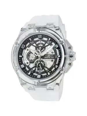 INVICTA Racing Chronograph 46mm Watch - Silver