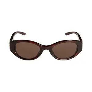 Balenciaga Cosmo Round Af Bb0507sk 'dark Havana