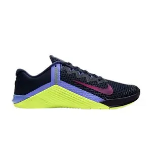 Nike Wmns Metcon 6 'blackened Cyber - Blue