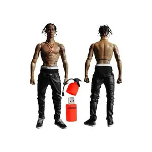 TRAVIS SCOTT Action Figure + Rodeo Album Usb Rodeo 10 Years Edition