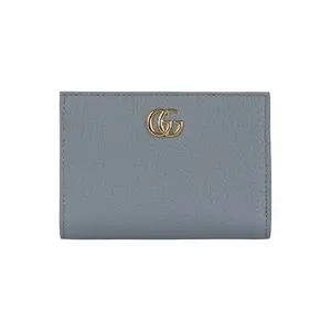 Gucci Gg Marmont Bifold Wallet 'foggy Rocky - Grey