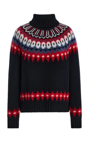 Bogner Ingrid Cashmere Fair Isle Sweater - Multi