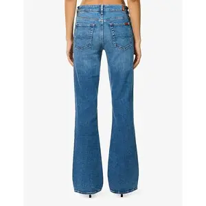 7 For All Mankind Low-rise Bootcut Denim Jeans