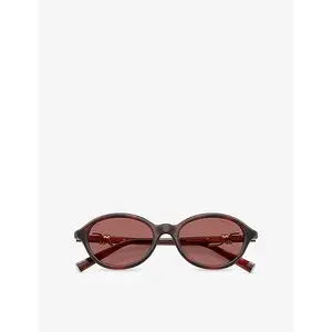 Tiffany & Co. Tf4266u Oval-frame Acetate Sunglasses