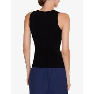 JOSEPH Rana Scoop-neck Silk Tank Top