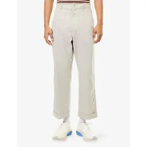 MANORS Stableford Straight-leg Turn-up Woven Trousers