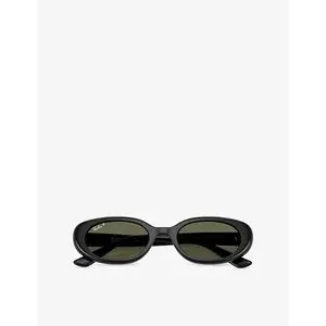 Ray-ban Rb4441d Pillow-frame Acetate Sunglasses