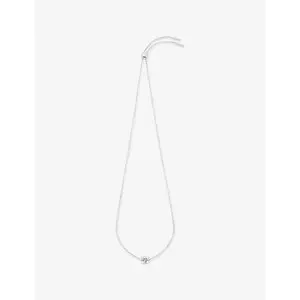 Loewe Anagram Bombé Sterling Necklace