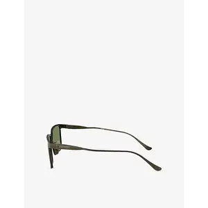 FERRARI Fh1033d Rectangle-frame Metal Sunglasses