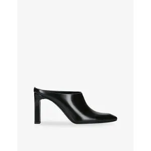TOTEME Bar Leather Heeled Mules