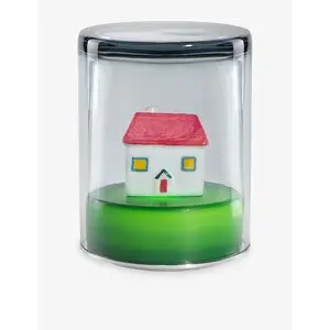 GREEN WOLF Home Handblown Glass Cordless Murano Table Light - Multi