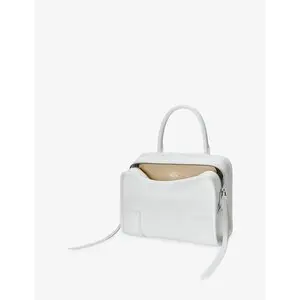 Loewe Amazona 180 Small Leather Handbag - White