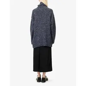 Yohji Yamamoto String High-neck Alpaca-blend Jumper