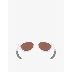 Oakley Oo9537 Cage Jacket Geometric-frame Nylon Sunglasses