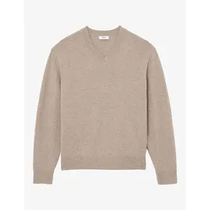 REISS Jenna V-neck Cashmere Jumper