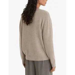 REISS Jenna V-neck Cashmere Jumper