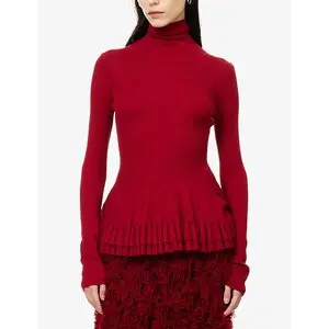 ASHLYN Merritt Turtleneck Wool-blend Jumper