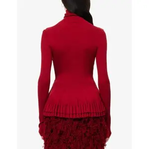 ASHLYN Merritt Turtleneck Wool-blend Jumper
