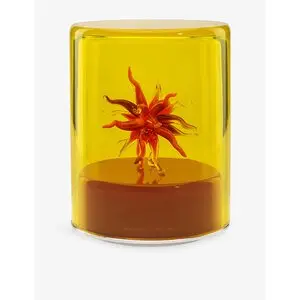 GREEN WOLF Sun Handblown Glass Cordless Murano Table Light - Multi