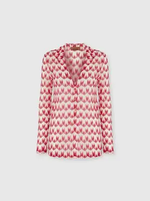 Missoni Shirt In Viscose With Floral Pattern - Multicoloured
