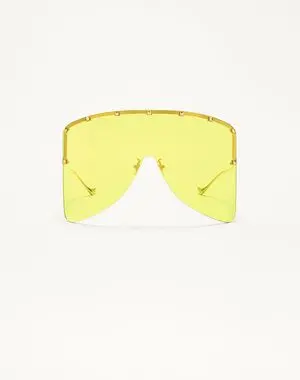 Valentino Garavani Metal Mask Eyewear - Gold/yellow