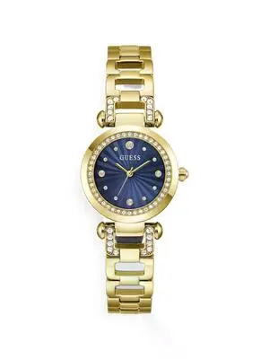 Guess Logo-detail 30mm Watch - Blue