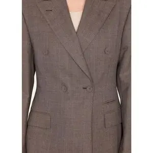 Officine Générale Double-breasted Virgin Wool Coat