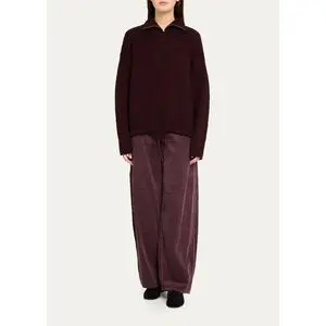 6397 Corduroy Wide-leg Pants