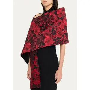 Michael Kors Rose Silk-blend Stole