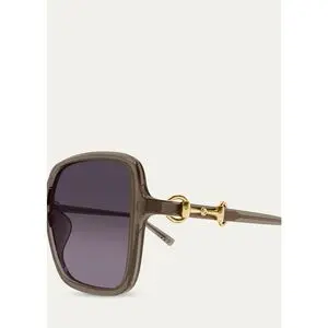 Gucci Generation Horsebit 59mm Butterfly Sunglasses
