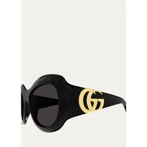 Gucci Generation Double G 58mm Butterfly Sunglasses