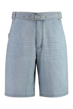 Bottega Veneta Bermuda Shorts With Coordinated Belt