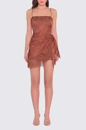 Amanda Uprichard Marrakesh Romper - Rust