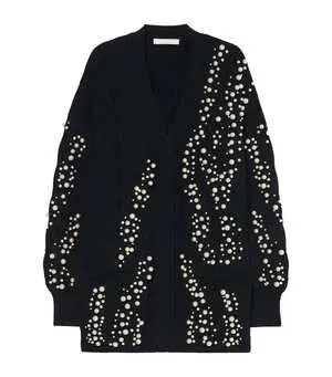 Marina Rinaldi Embellished Cardigan