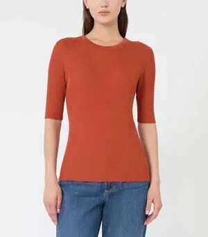Max Mara Virgin Wool Ribbed Sweater